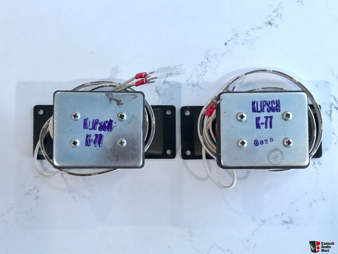 Complete set of components from a pair of La Scala Industrial Speakers ...