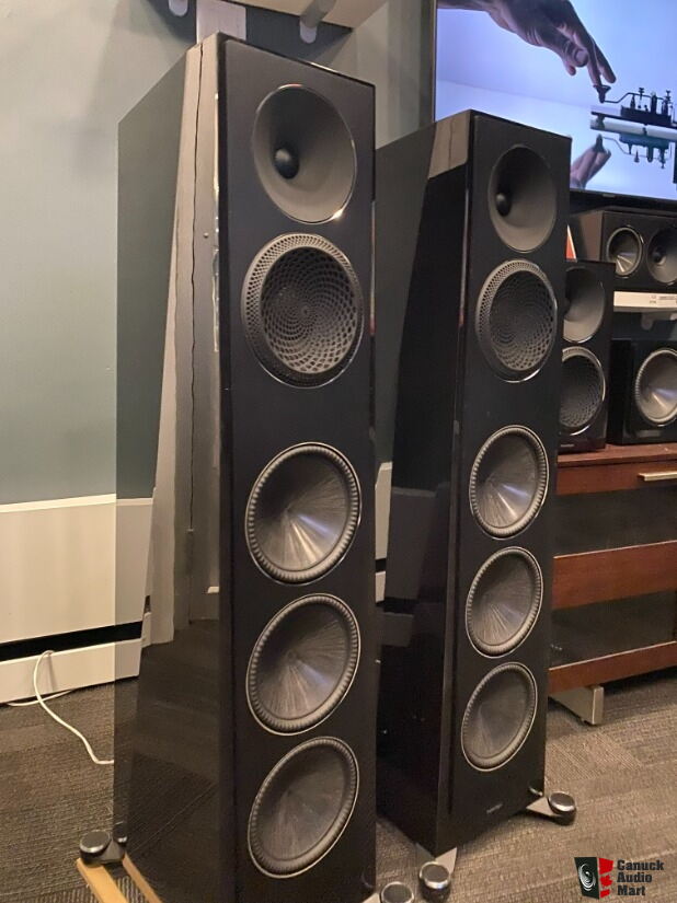 Paradigm Founder 100F Floorstanding Speakers in Gloss Black (Showroom ...