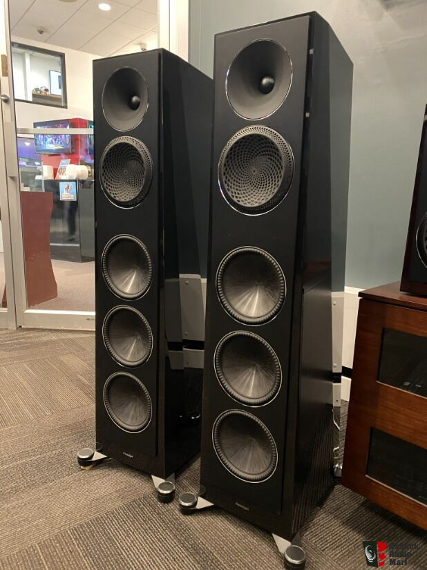 Paradigm Founder 100F Floorstanding Speakers in Gloss Black (Showroom ...