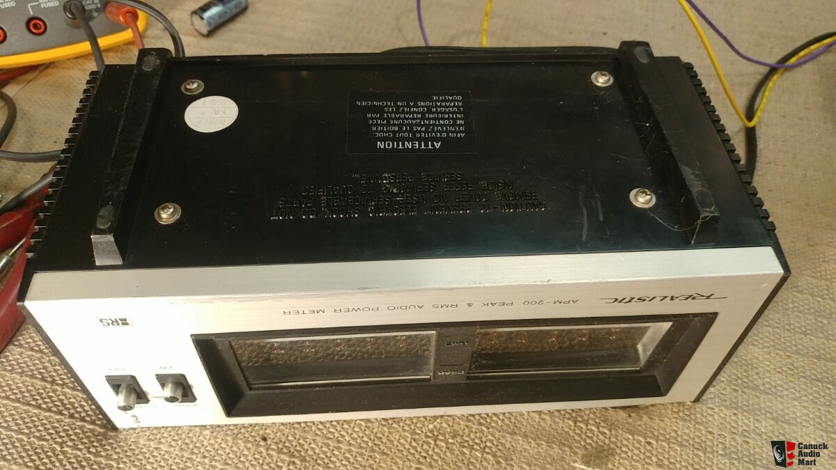 audio power meter APM200, Realistic. working Photo #5071551 - US Audio Mart