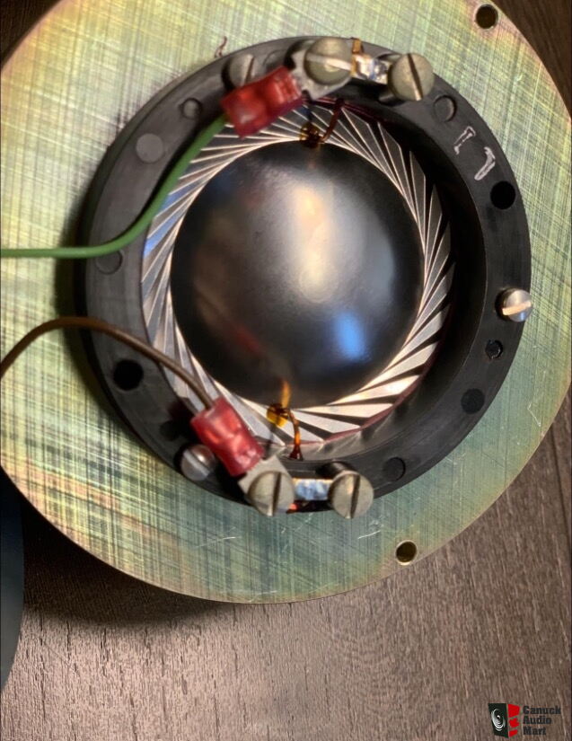 Altec driver 806a-16 ohm green + horn 811b Photo #5071636 - US Audio Mart