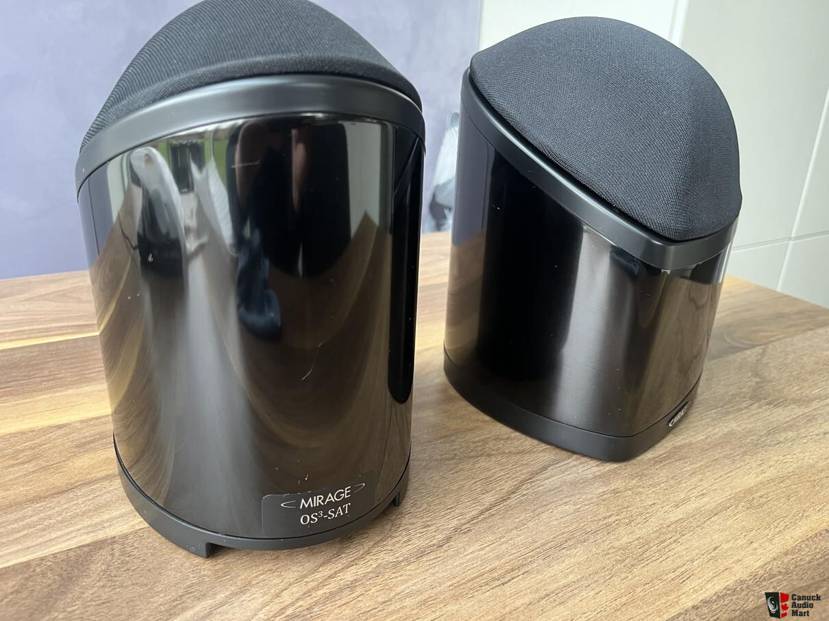 Mirage OS3-SAT omni directional bookshelf speaker ideal for home ...