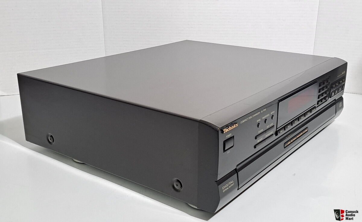 Technics SL-PD8 5 CD changer + remote in superb condition / optical out ...