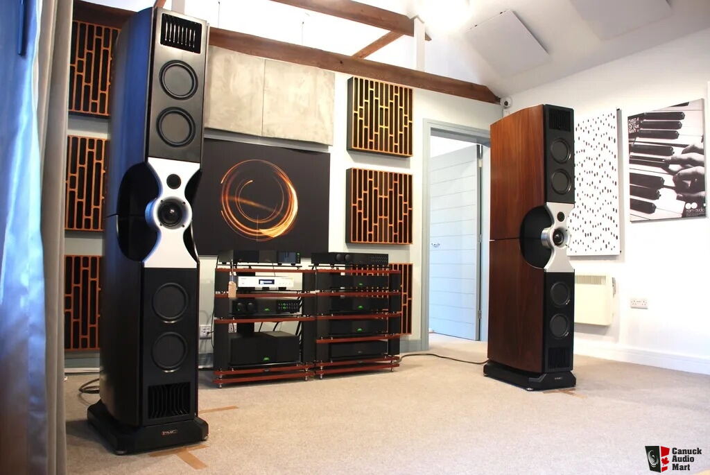 PMC Fenestria Floorstanding Spkrs (Walnut & Tiger Ebony): EXCELLENT ...