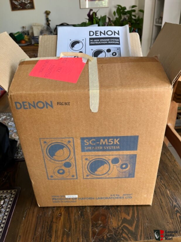 Mission Bookshelf Speakers made for Denon For Sale - US Audio Mart