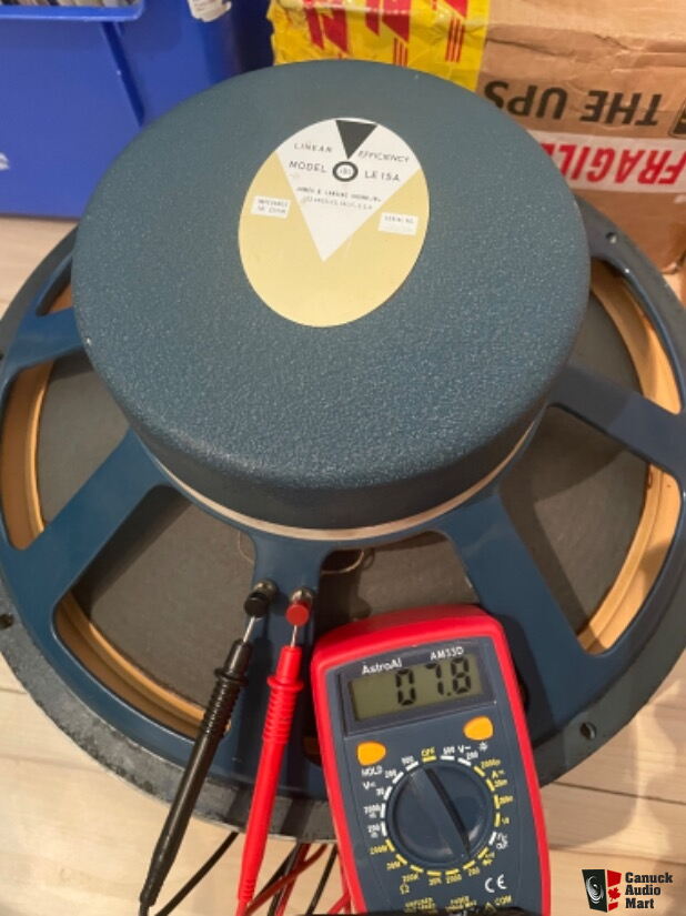JBL LE15A BLUE- 16ohms original