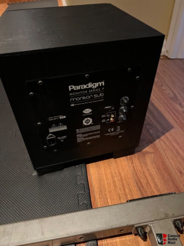 Paradigm monitor sub 12 Photo #5080413 - US Audio Mart