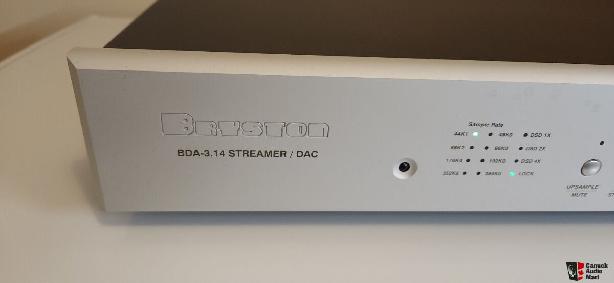 Bryston BDA-3.14 DAC / Streamer / Digital Preamplifier Photo #5080605 ...