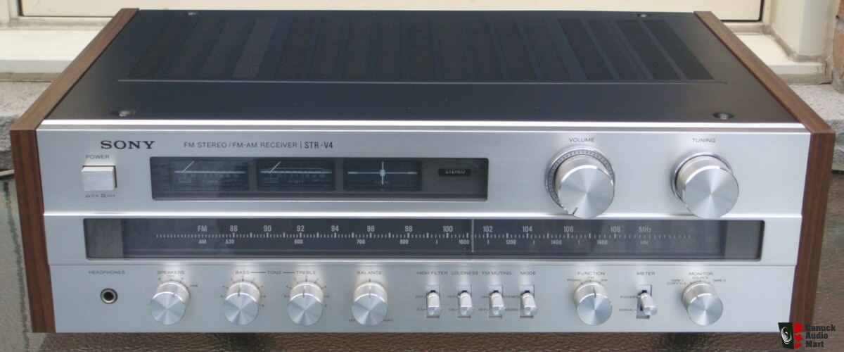 Sony STR-V4 AM/ FM Stereo Receiver + Manuals (pdf) + More Photo ...