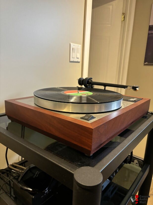 Linn LP12 with new Linn Plinth in Rosenut