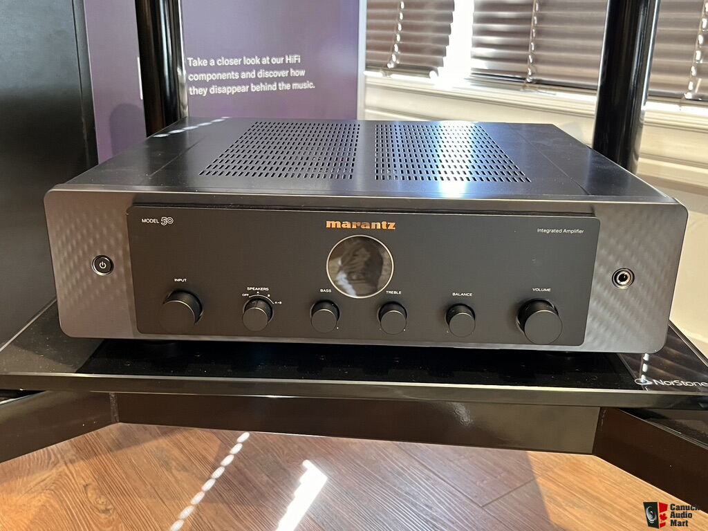 Marantz Model 50 Integrated Amplifier (Black): MINT Trade-In; 90 Day ...