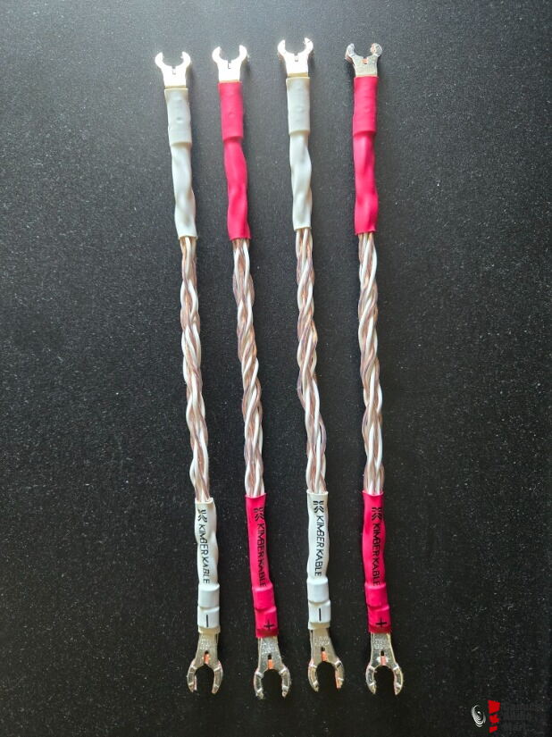Kimber Kable 4TC Bi-Wire Jumpers (All Spades) For Sale - US Audio Mart
