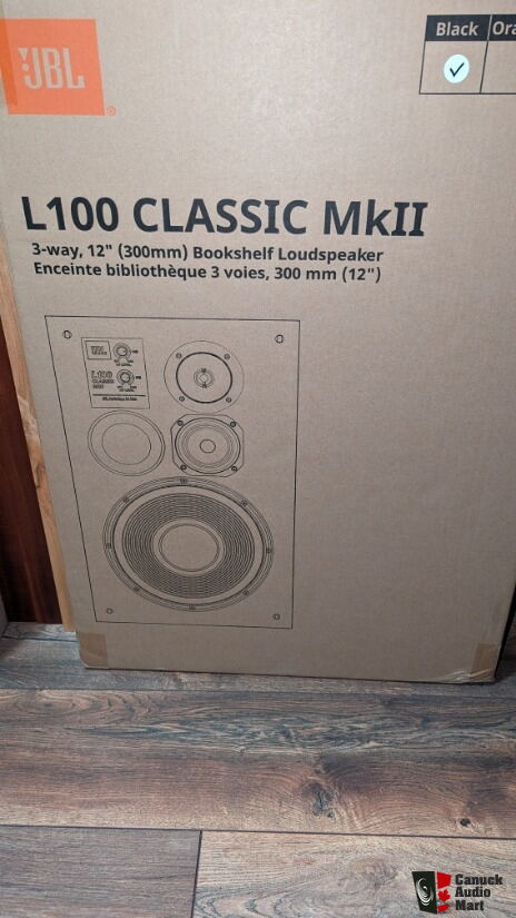 JBL Classic L100 MK2 (black grills)...zero hours of use...$4450 firm ...