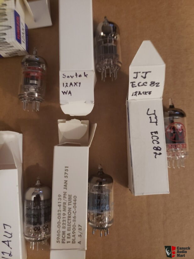 Selection of tubes Photo #5084733 - US Audio Mart