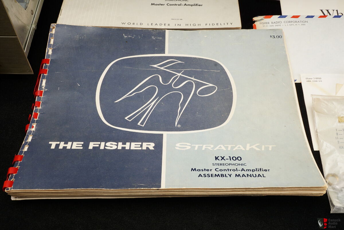 Vintage Fisher KX-100 Tube Integrated Amplifier - Tested Working ...