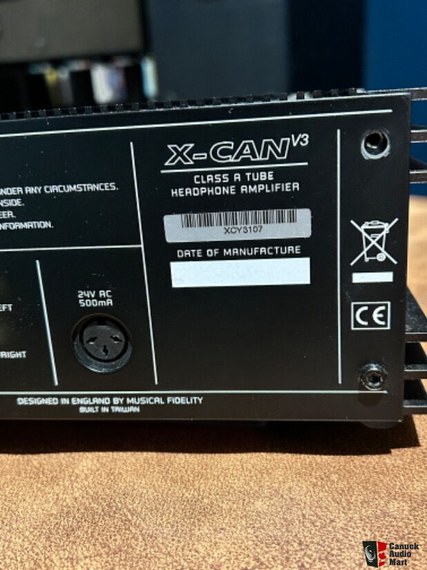 Musical Fidelity X-Can V3 Headphone Amp Photo #5087599 - US Audio Mart