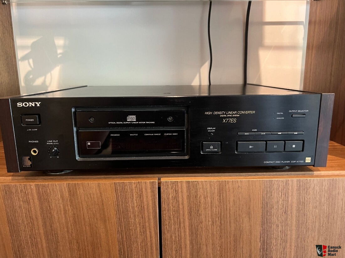 Sony CDP-X77ES Dealer Ad - Canuck Audio Mart