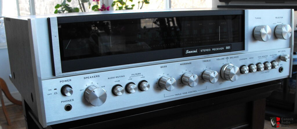 Sansui 881 Receiver Photo #508917 - UK Audio Mart