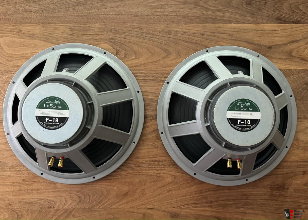 Lii Audio F-18 Full Range Drivers 18 INCH Photo #5090880 - Canuck Audio ...