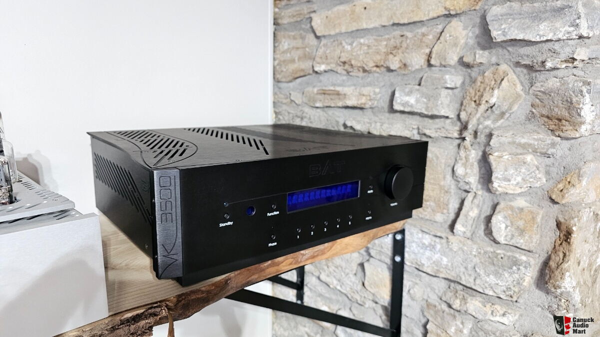BAT VK-3500 Hybrid Integrated Amplifier 150-300 Watts with Phono Stage ...