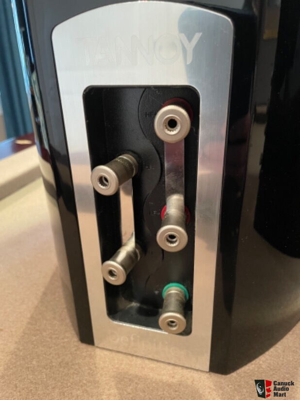 Tannoy Definition DC8 piano black speakers