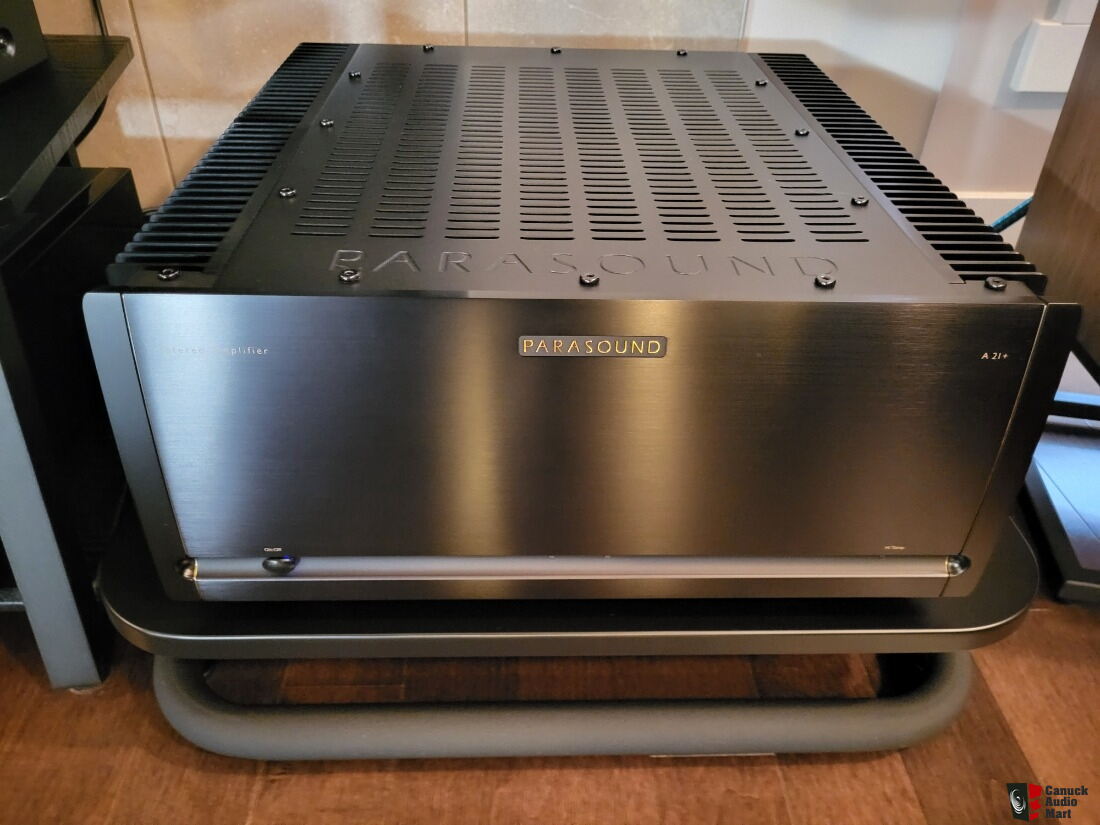 Parasound A21 + power amplifier For Sale - Canuck Audio Mart