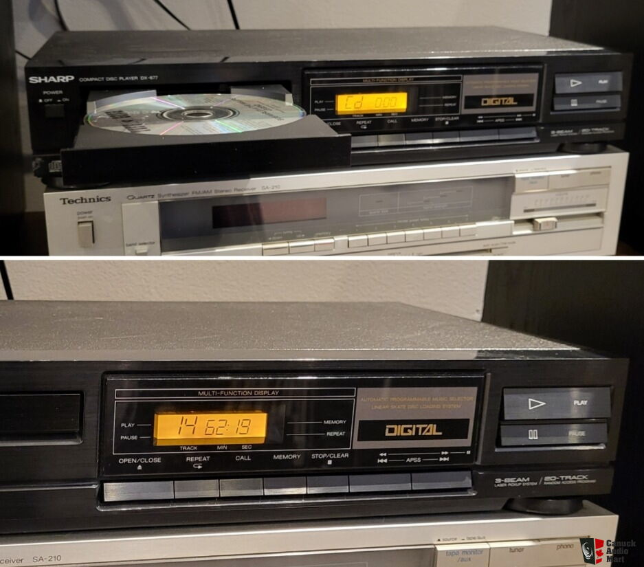 Sharp Vintage CD Player in NM condition For Sale - US Audio Mart