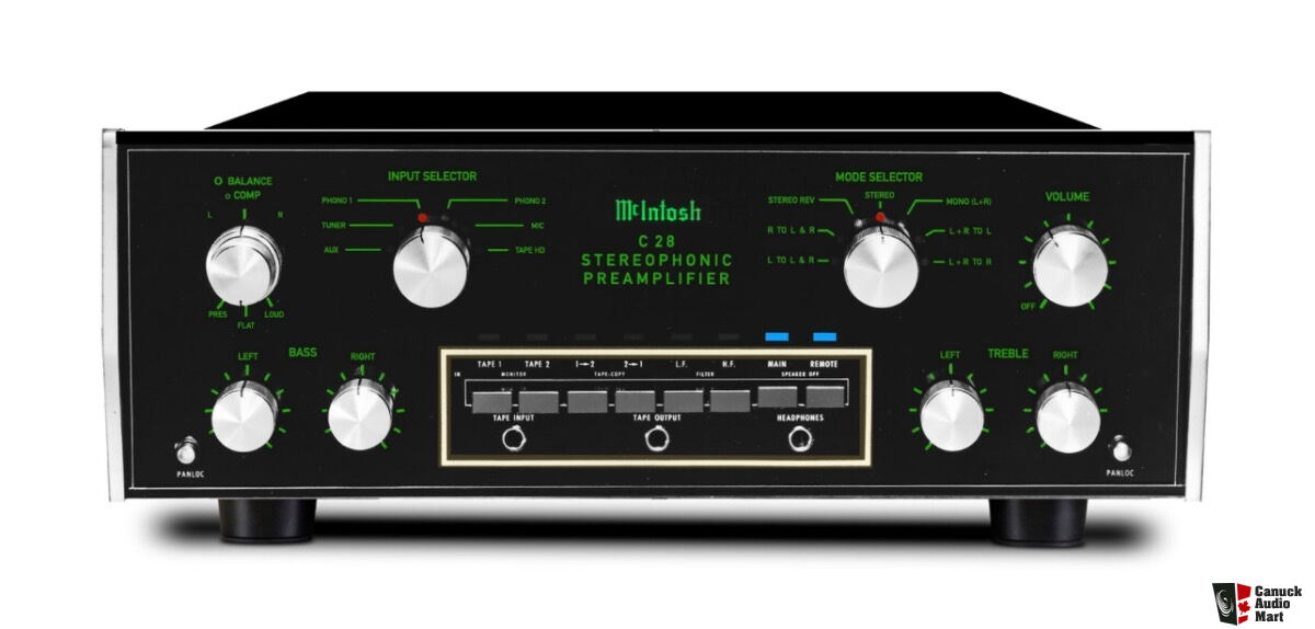 Mcintosh C28 with original box For Sale - US Audio Mart