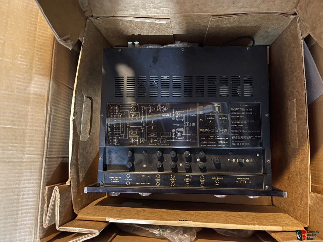 Mcintosh C28 with original box Photo #5097925 - Canuck Audio Mart