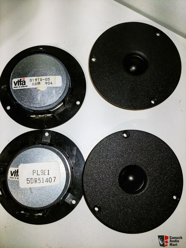 Vifa D19TD-05 Tweeters 8 Ohms Paradigm,Tannoy etc Photo #5098421 ...
