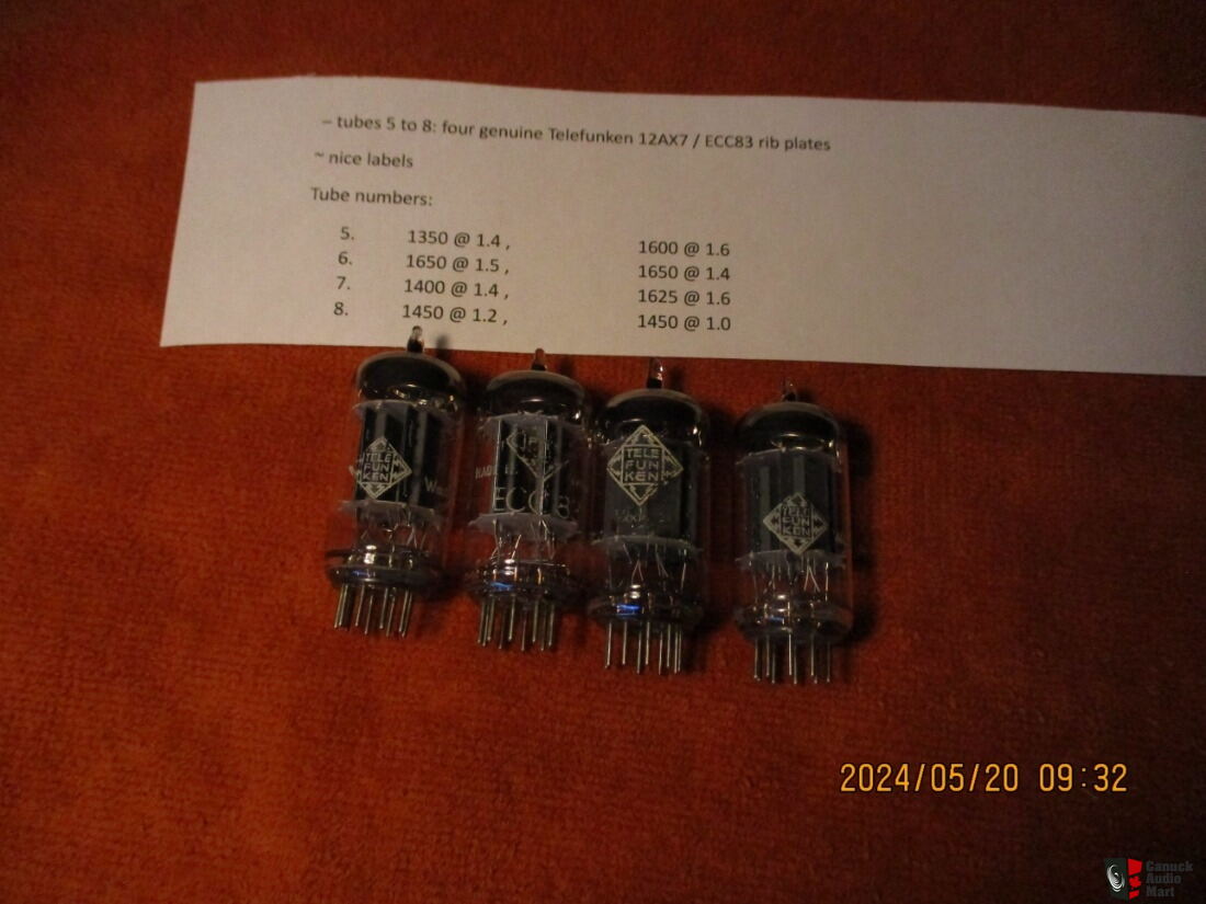 A lot sale 28 used tubes as is with test values given For Sale - Canuck ...