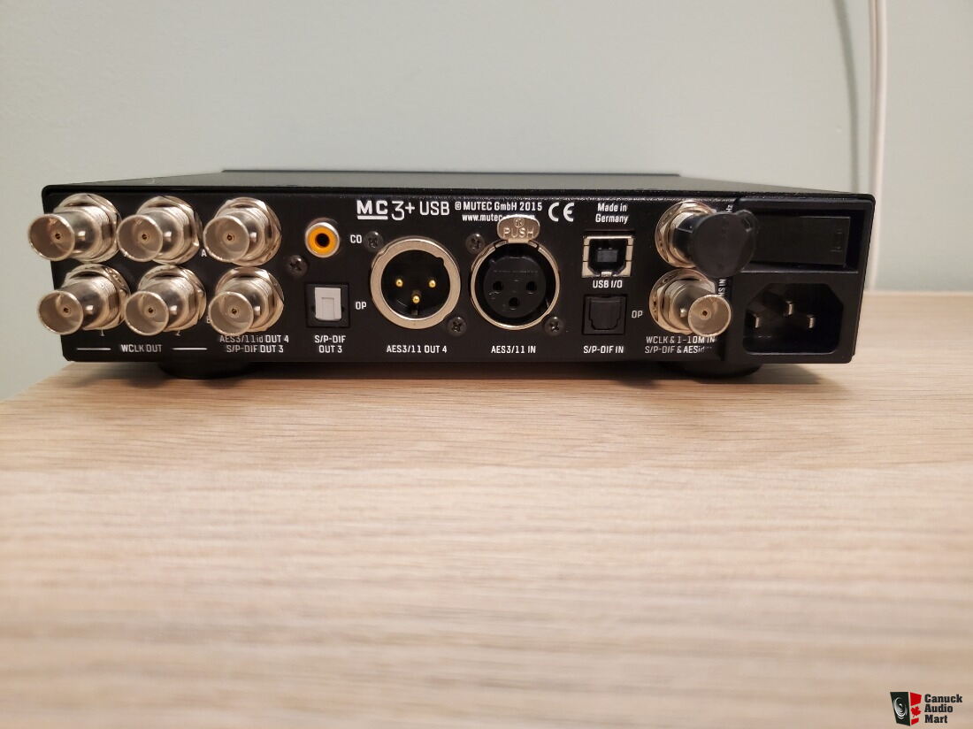 Mutec MC3+USB (USB transport, Master clock, Re-clocker) Photo #5100608 ...