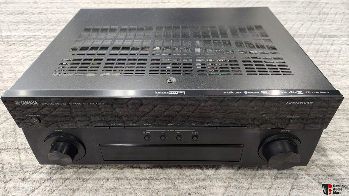 Yamaha Aventage RX-A860 7.2 Channel Atmos 4K Receiver Photo #5101174 ...