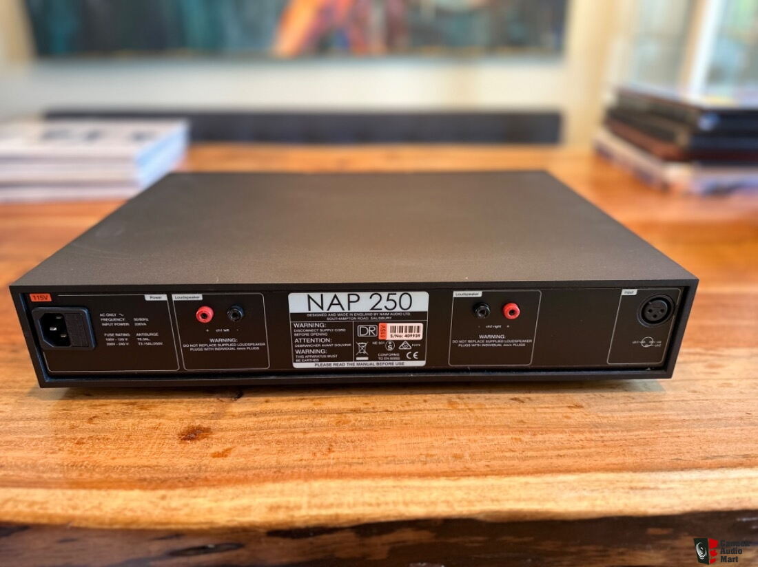 PRICE DROP - Naim NAP 250 DR - World Class Amplifier Photo #5102395 ...