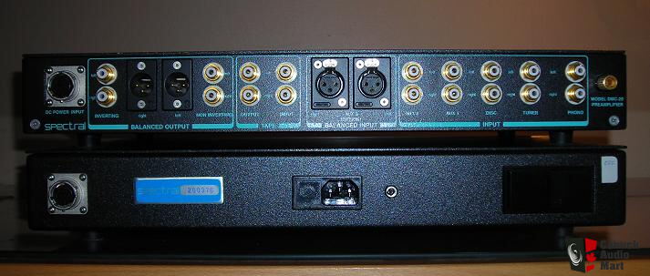 Spectral DMC 20 with Phono and Ballanced Boards Photo #510242 - Canuck ...