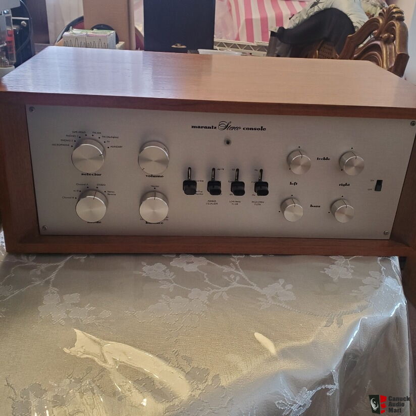 Marantz 7 C Tube Preamp Reissue with wood case Photo #5104048 - US ...