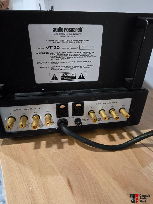 Audio Research VT130 Photo #5105237 - Canuck Audio Mart