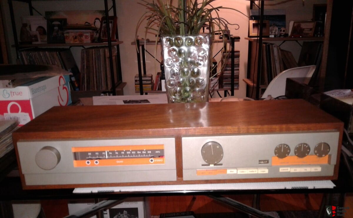 Quad 33-303-FM3 w/factory walnut case (Superb Condition/One Owner w ...