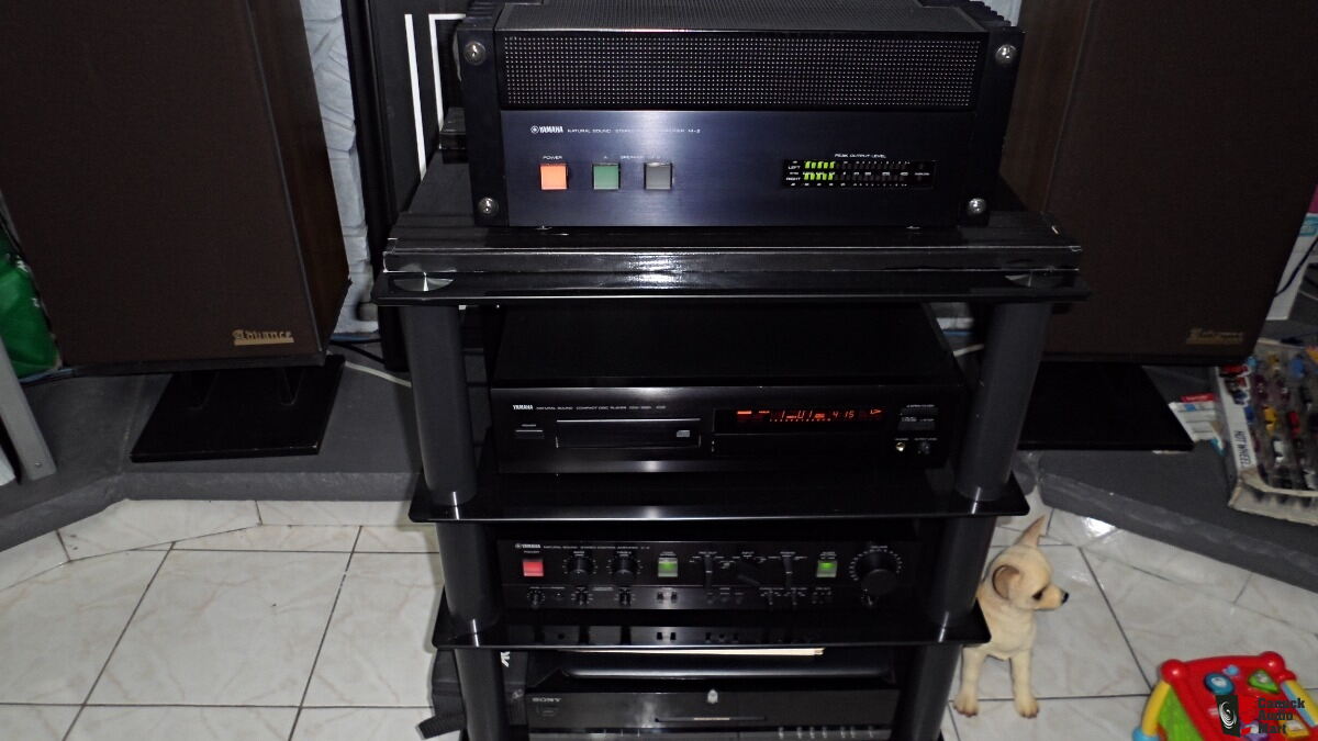 Yamaha C4 preamp and Yamaha M-2 stereo power amplifier Photo #5106875 ...