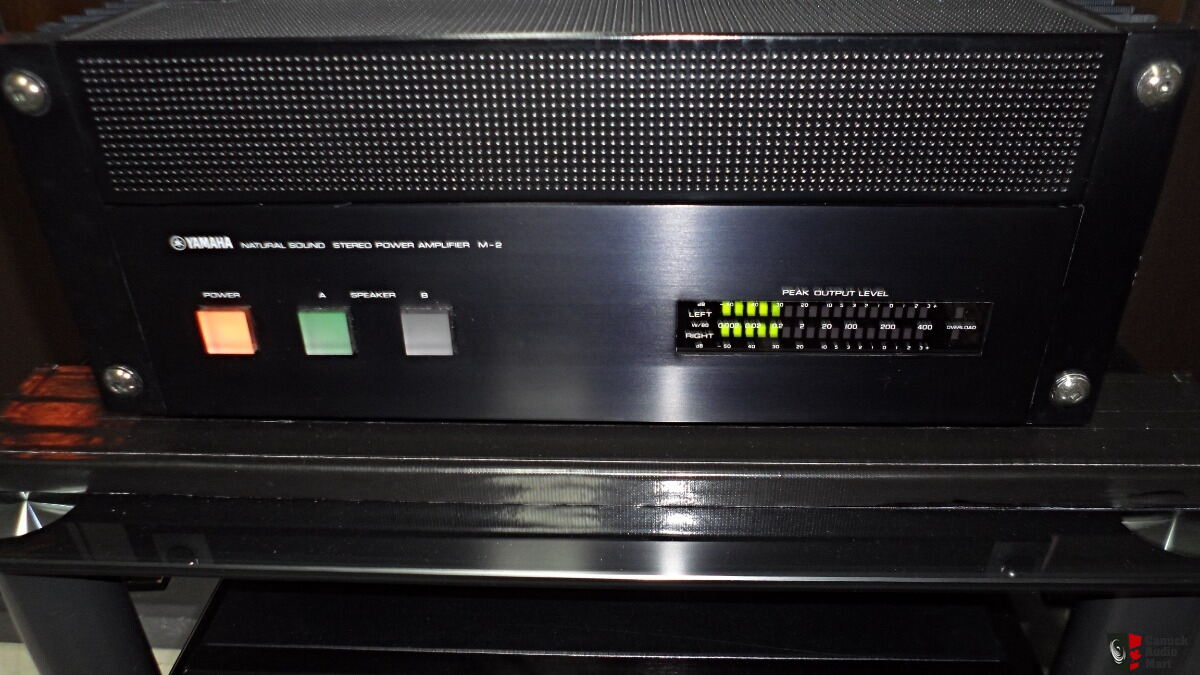 Yamaha C4 preamp and Yamaha M-2 stereo power amplifier Photo #5106870 ...
