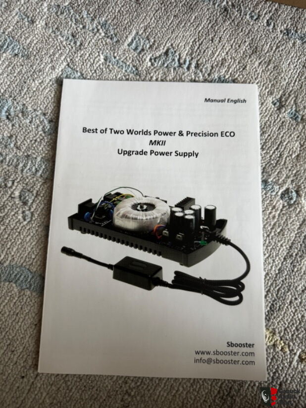 Sbooster ECO MKII Linear Power Supply 18-19V Photo #5107425 - Canuck ...