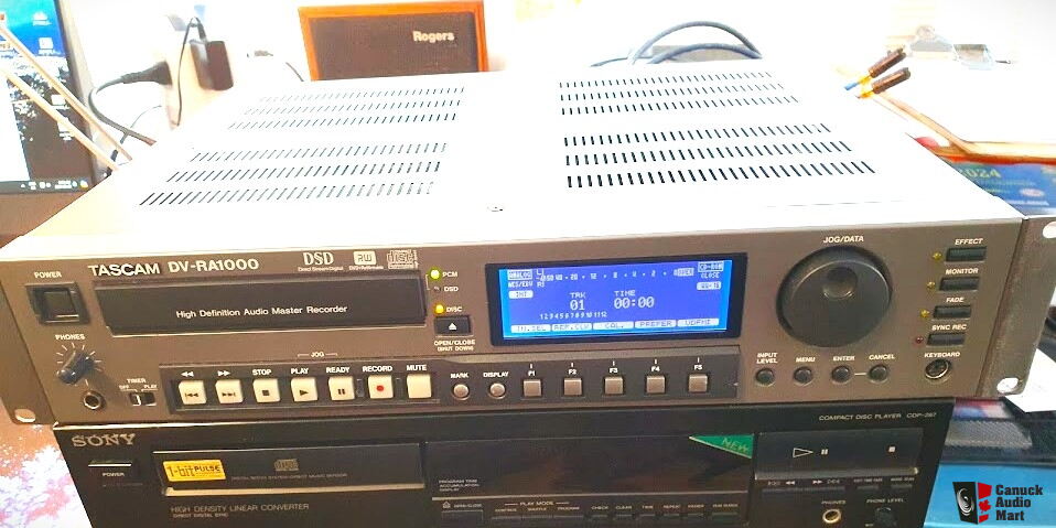 Tascam DV-RA1000 HD Professional CD Recorder For Sale - Canuck Audio Mart