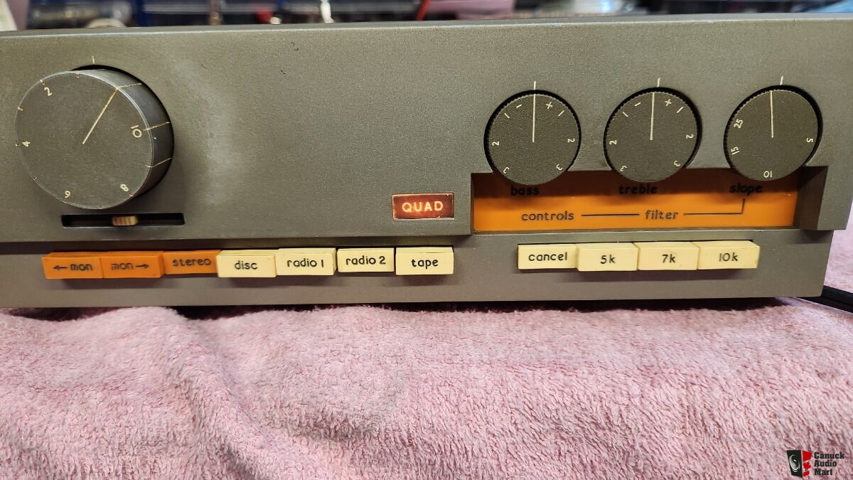 QUAD 33 preamplifier . DIN cables available extra Photo #5108836 ...