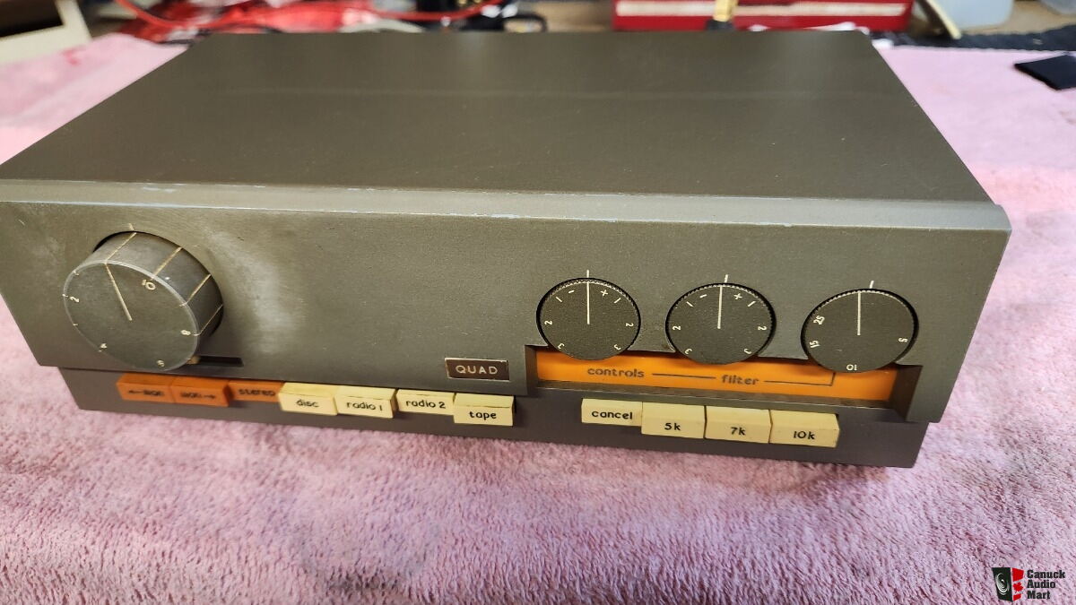 QUAD 33 preamplifier . DIN cables available extra Photo #5108835 ...