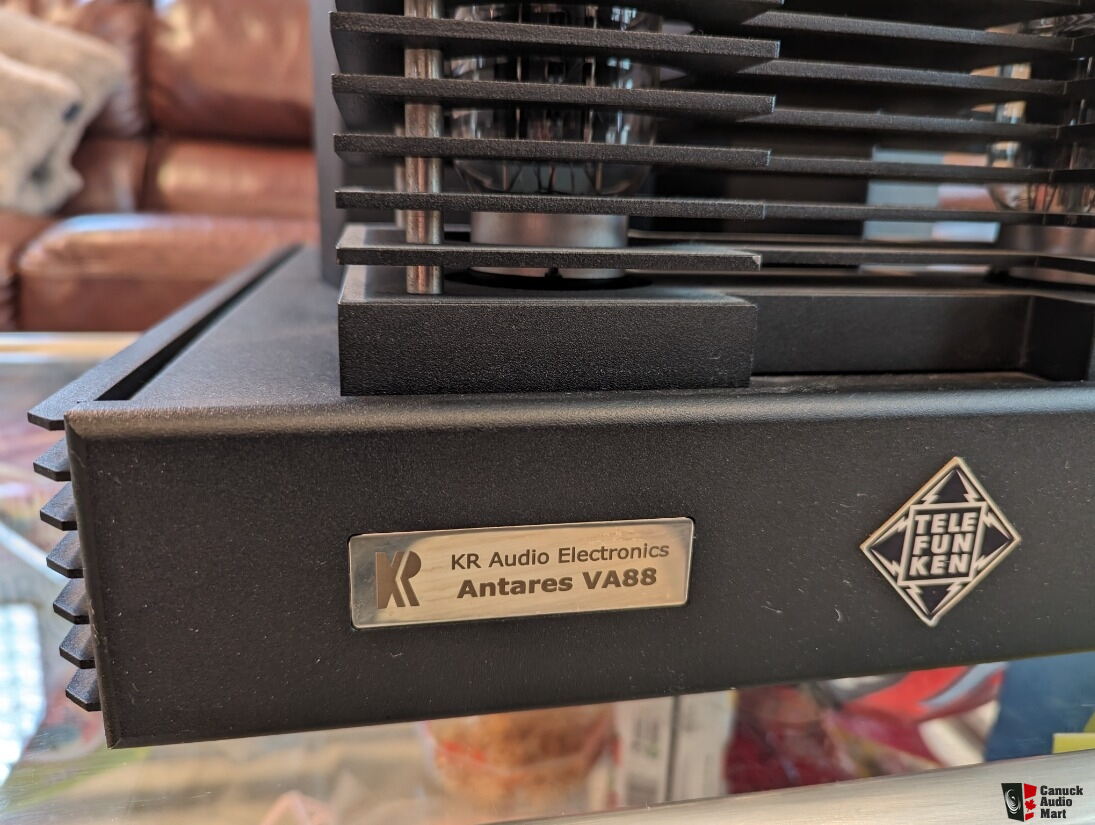 KR AUDIO Antares VA88 Power amplifier (Pure Class A with 2 Telefunken ...