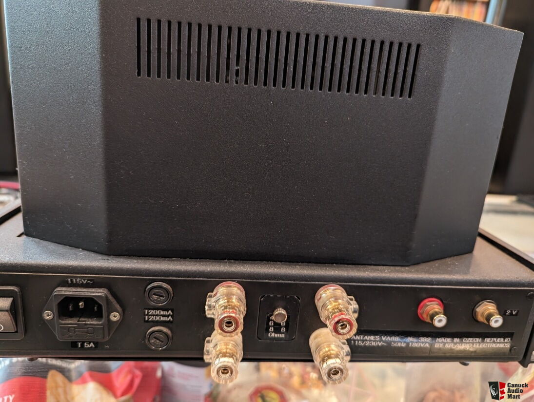 KR AUDIO Antares VA88 Power amplifier (Pure Class A with 2 Telefunken ...