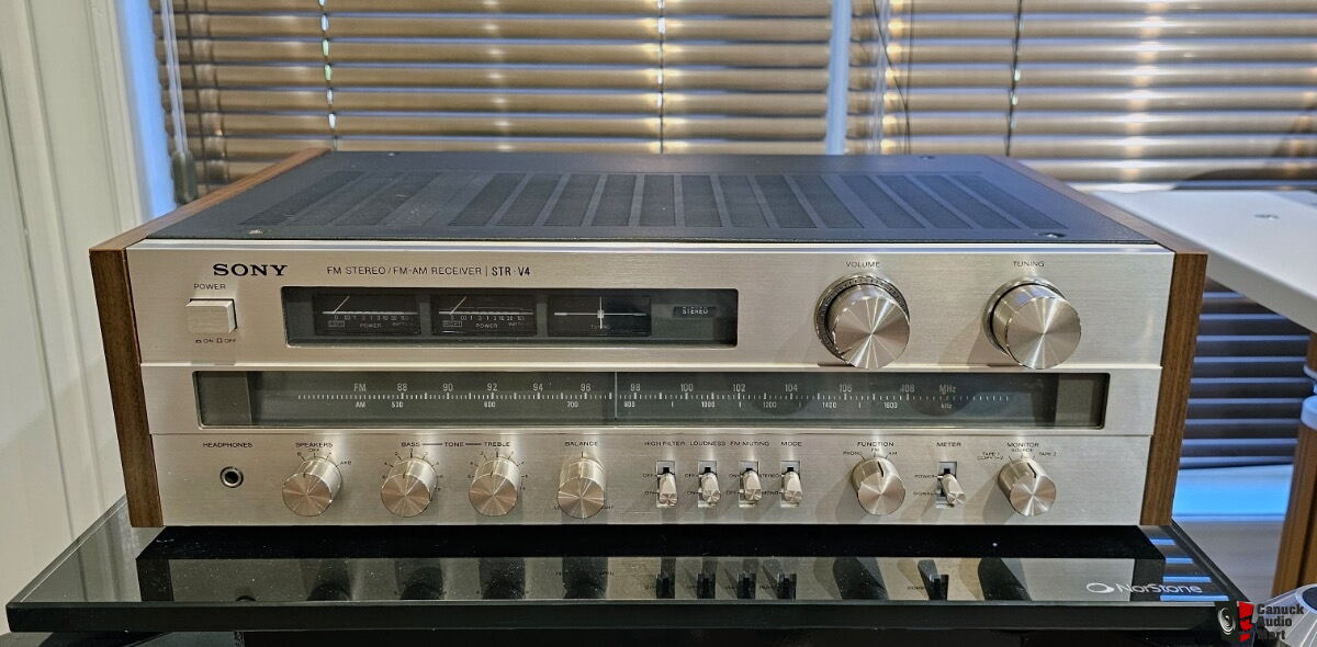 SONY STR-V4 Receiver: Excellent Condition Trade-In; 30 Day acX Warranty ...