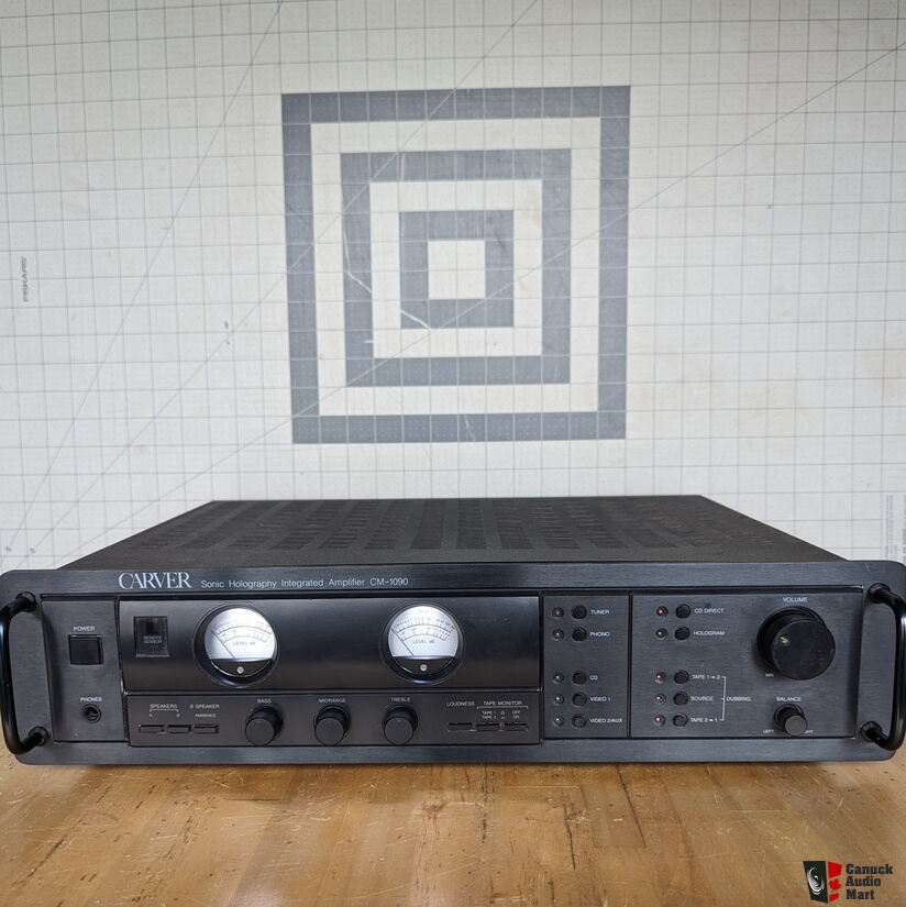 The Carver Integrated Amplifier CM-1090