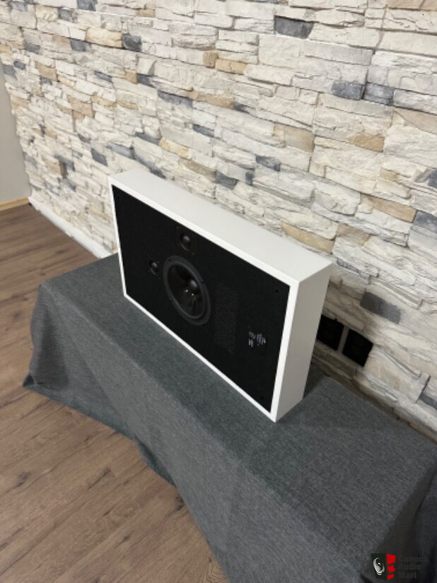 PMC Wafer 2 On-Wall Satin White (NEW) Dealer Ad - Canuck Audio Mart