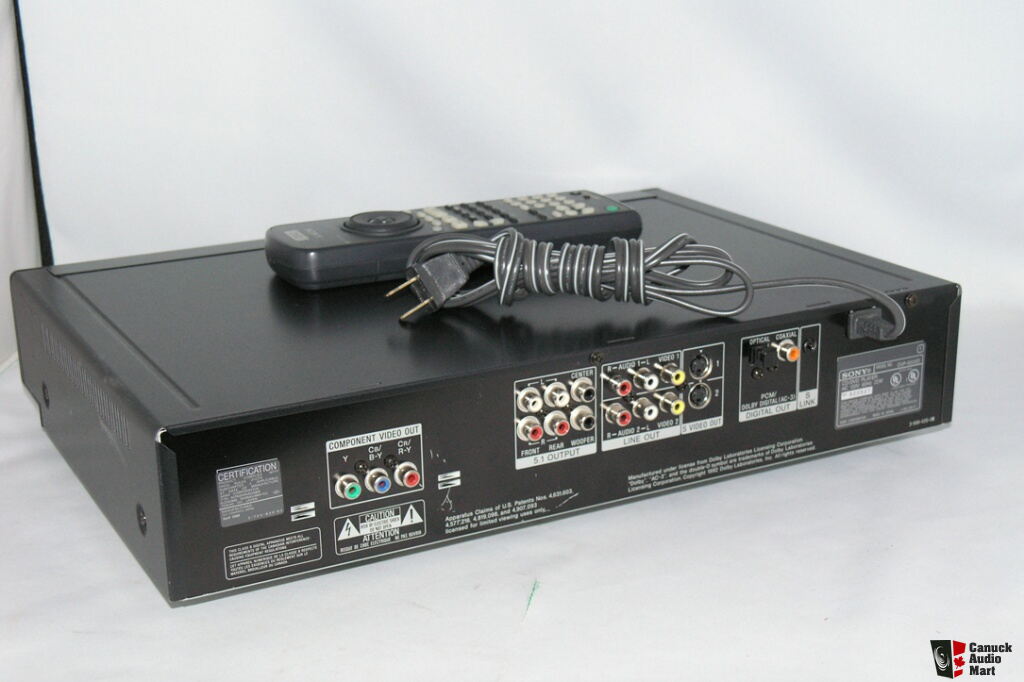 Sony DVP-S500D DVD Player CD Video CD RMT-D102A $45 or B.O Photo ...